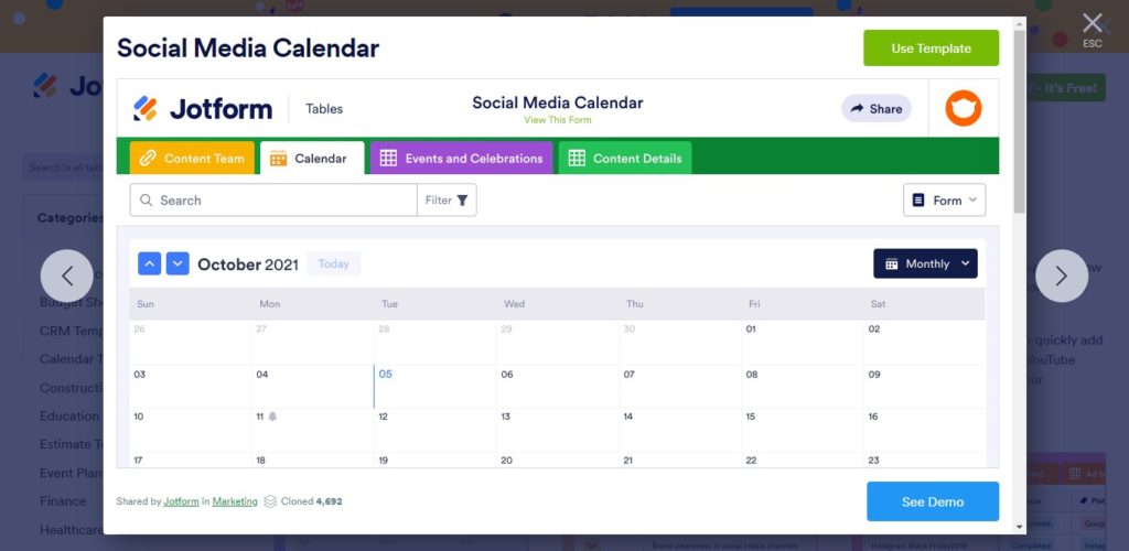 Social Media Calendar Template Excel Summafinance